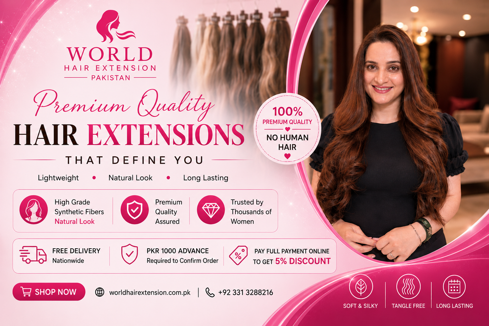 Transform Your Look with World Hair Extension – Trusted by Celebrities